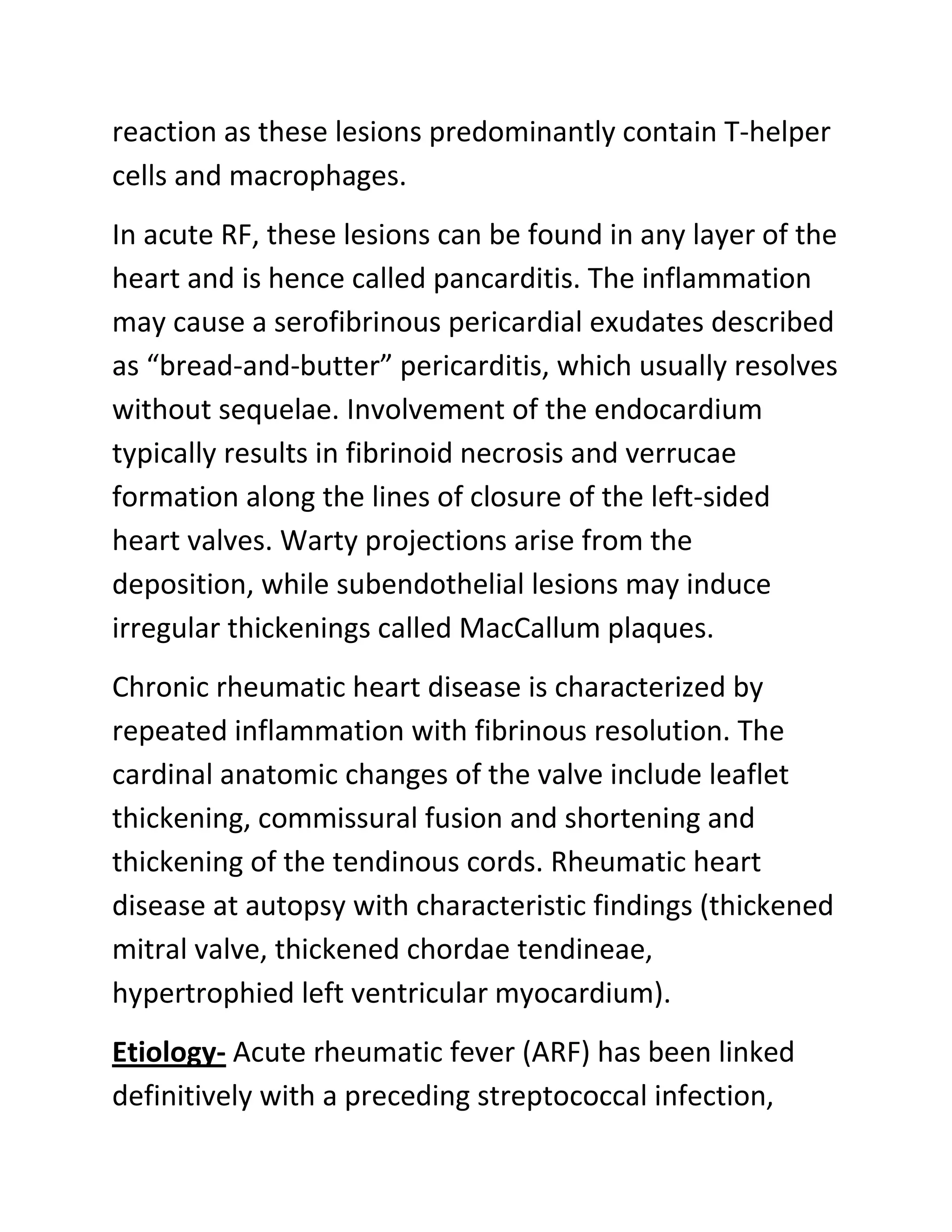 Rheumatic fever | DOC
