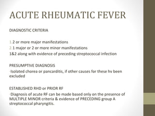 Rheumatic fever | PPT