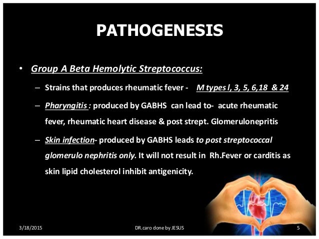 Streptococcus Group A Rheumatic Fever