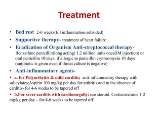 Rheumatic fever | PPTX