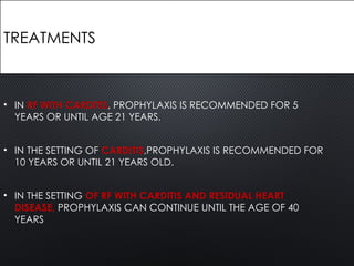 Clinical presentation of rheumatic fever.pptx | Free Download