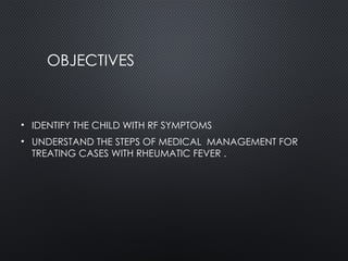 Clinical presentation of rheumatic fever.pptx