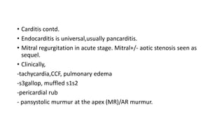 Rheumatic fever | PPTX