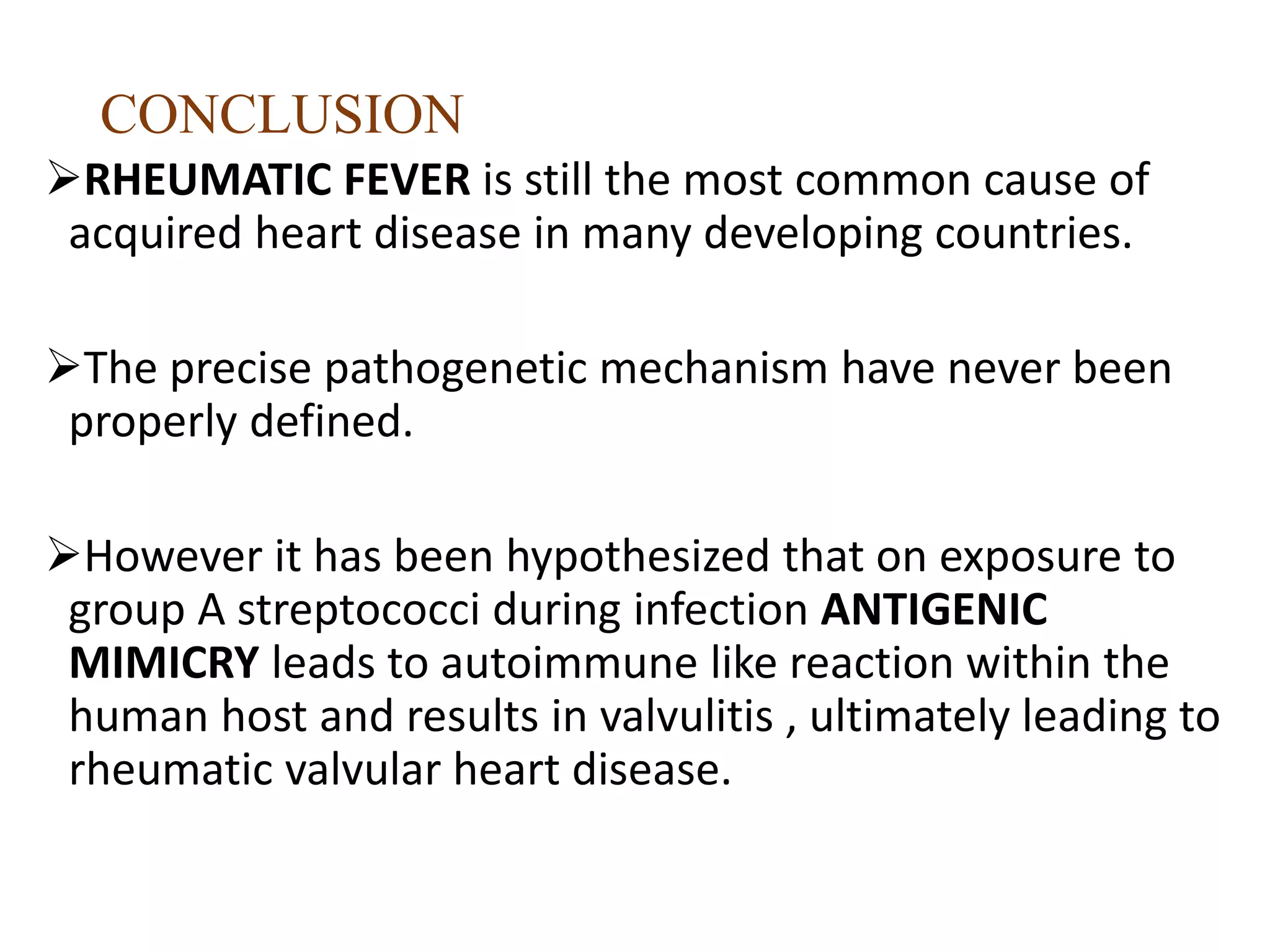 Rheumatic Fever | PPT
