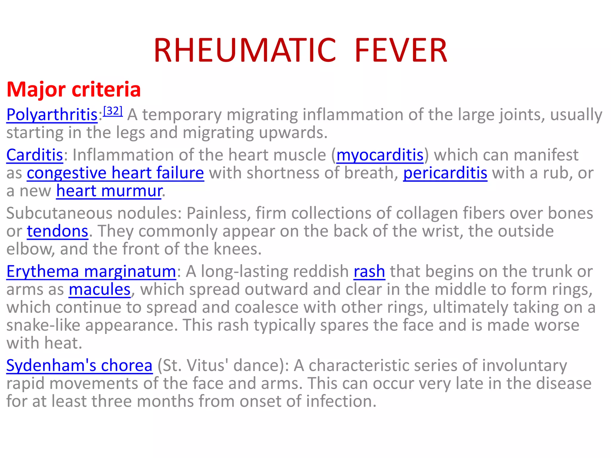 Rheumatic fever | PPT