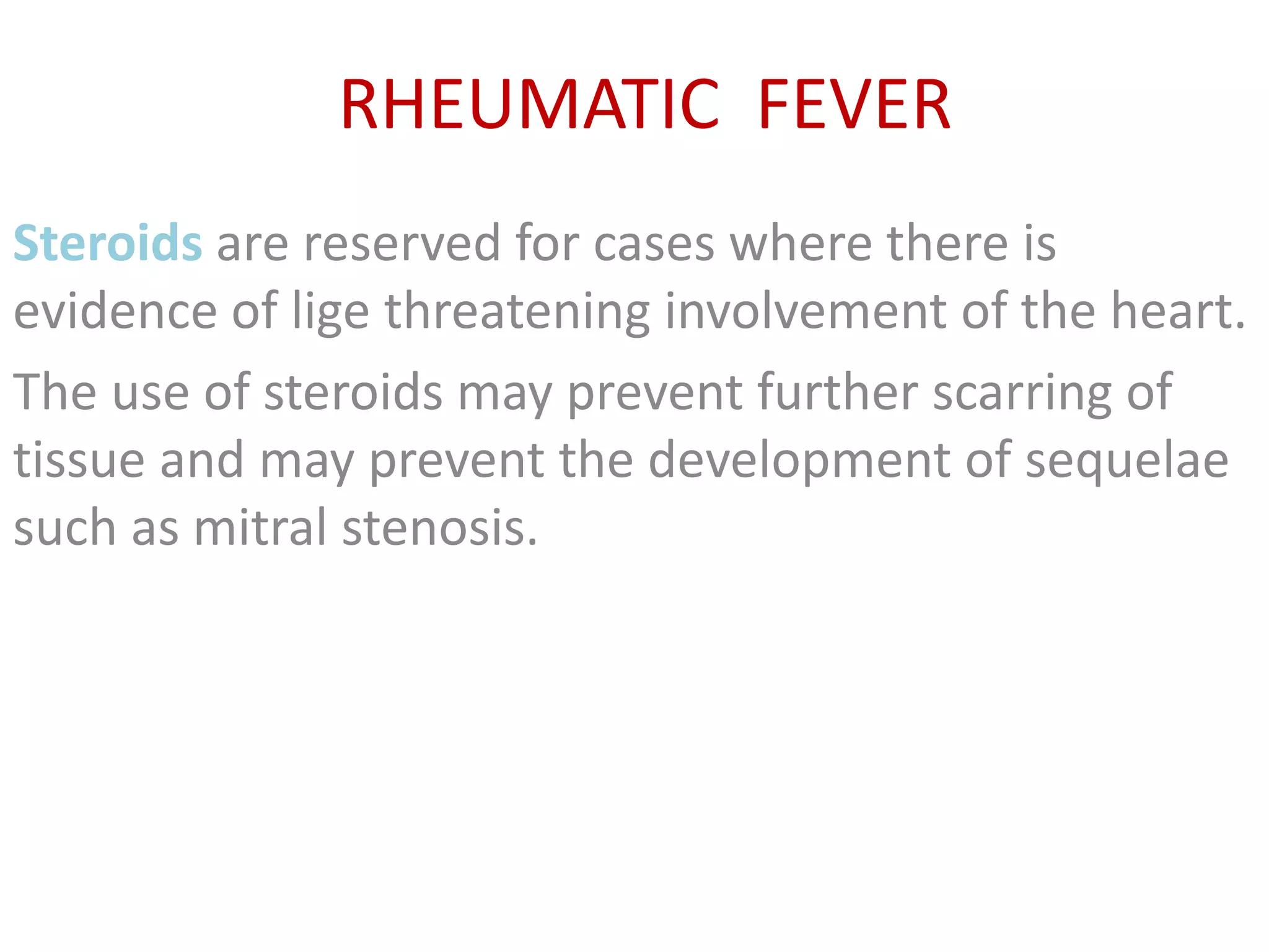 Rheumatic fever | PPT