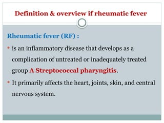 Rheumatic fever rheumatic fever....pptx