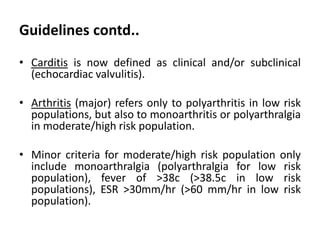 Rheumatic fever | PPTX