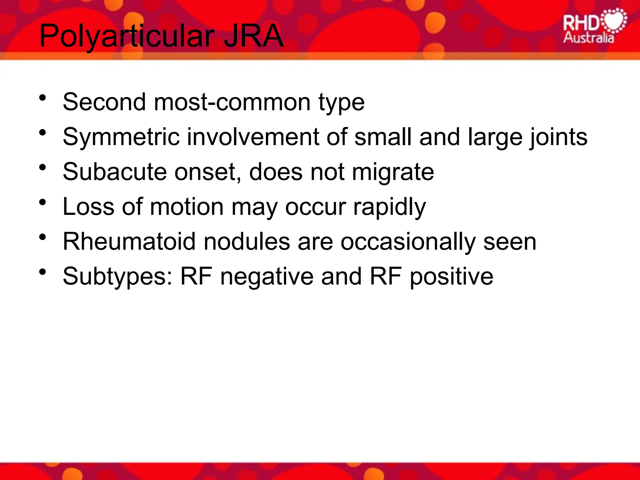 rheumatic fever +Juvenile idiopathic arthritis .pptx