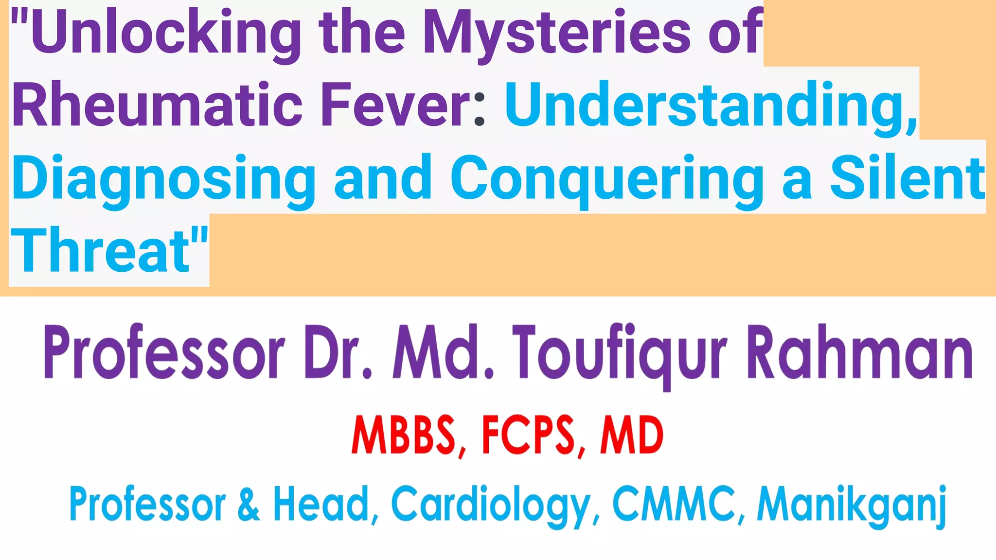 Rheumatic fever .pdf