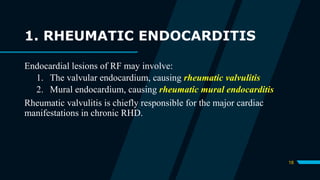 RHEUMATIC FEVER & RHEUMATIC HEART DISEASE | PPTX