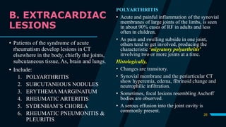 RHEUMATIC FEVER & RHEUMATIC HEART DISEASE | PPTX