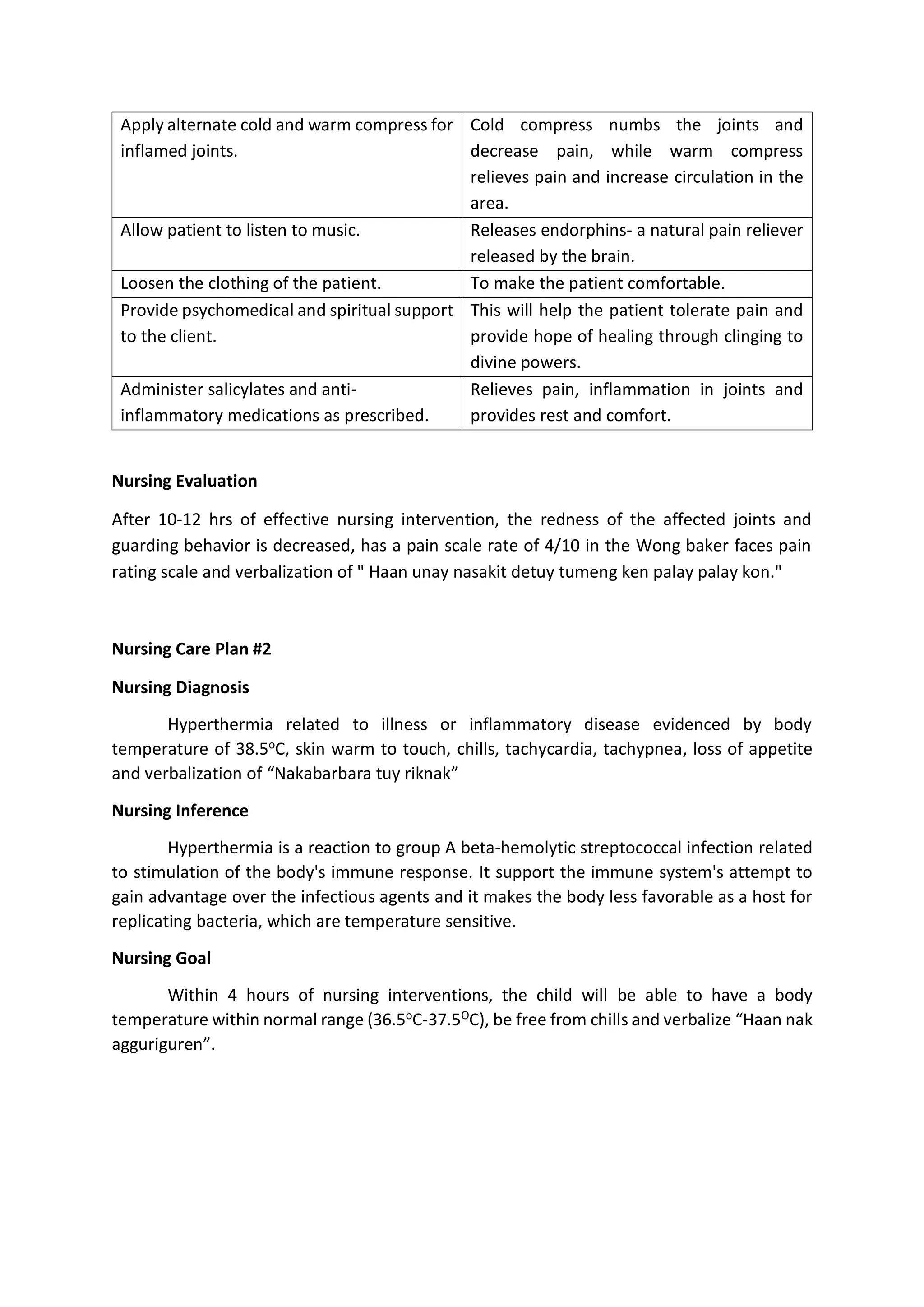 Rheumatic fever small group discussion | PDF
