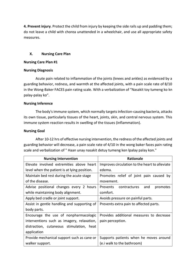 Rheumatic fever small group discussion | PDF