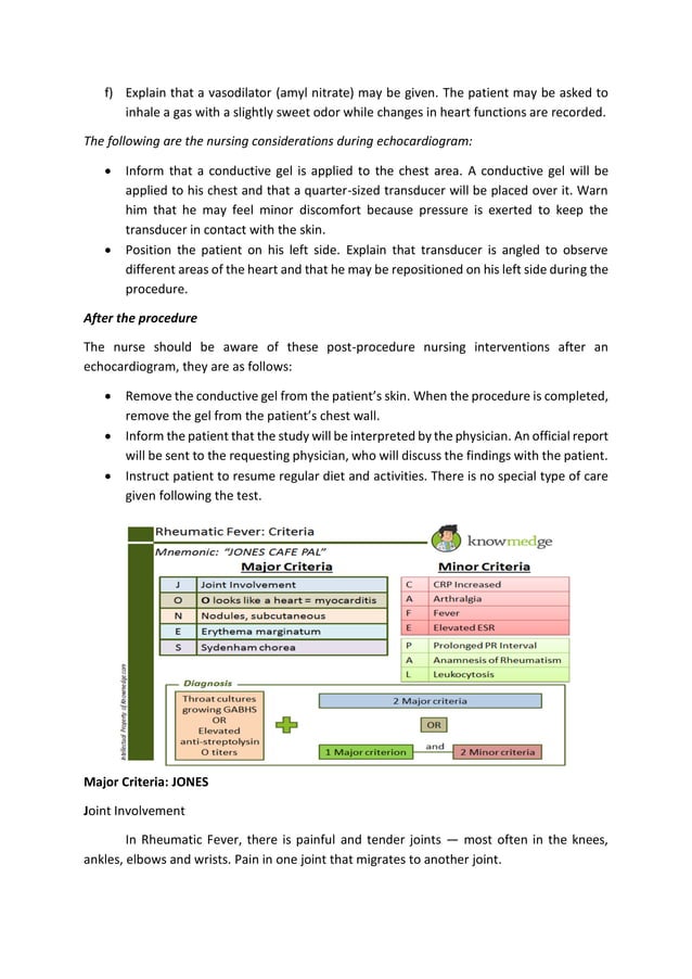 Rheumatic fever small group discussion | PDF