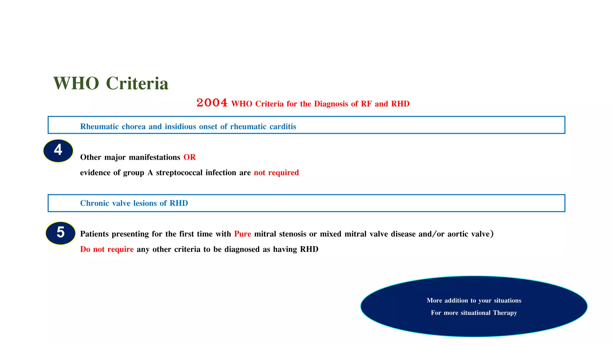 Rheumatic fever ( criteria for diagnosis ) | PPTX