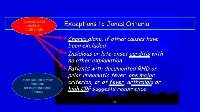Rheumatic fever ( criteria for diagnosis ) | PPT