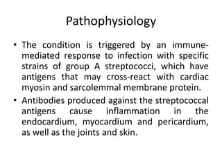 Rheumatic heart disease: Acute Rheumatic Fever | PPTX