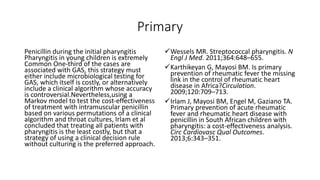 Rheumatic heart disease | PPTX