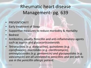 Rheumatic heart disease | PDF