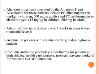 Rheumatic heart disease | PPTX