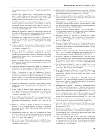 Rheumatic heart disease | PDF