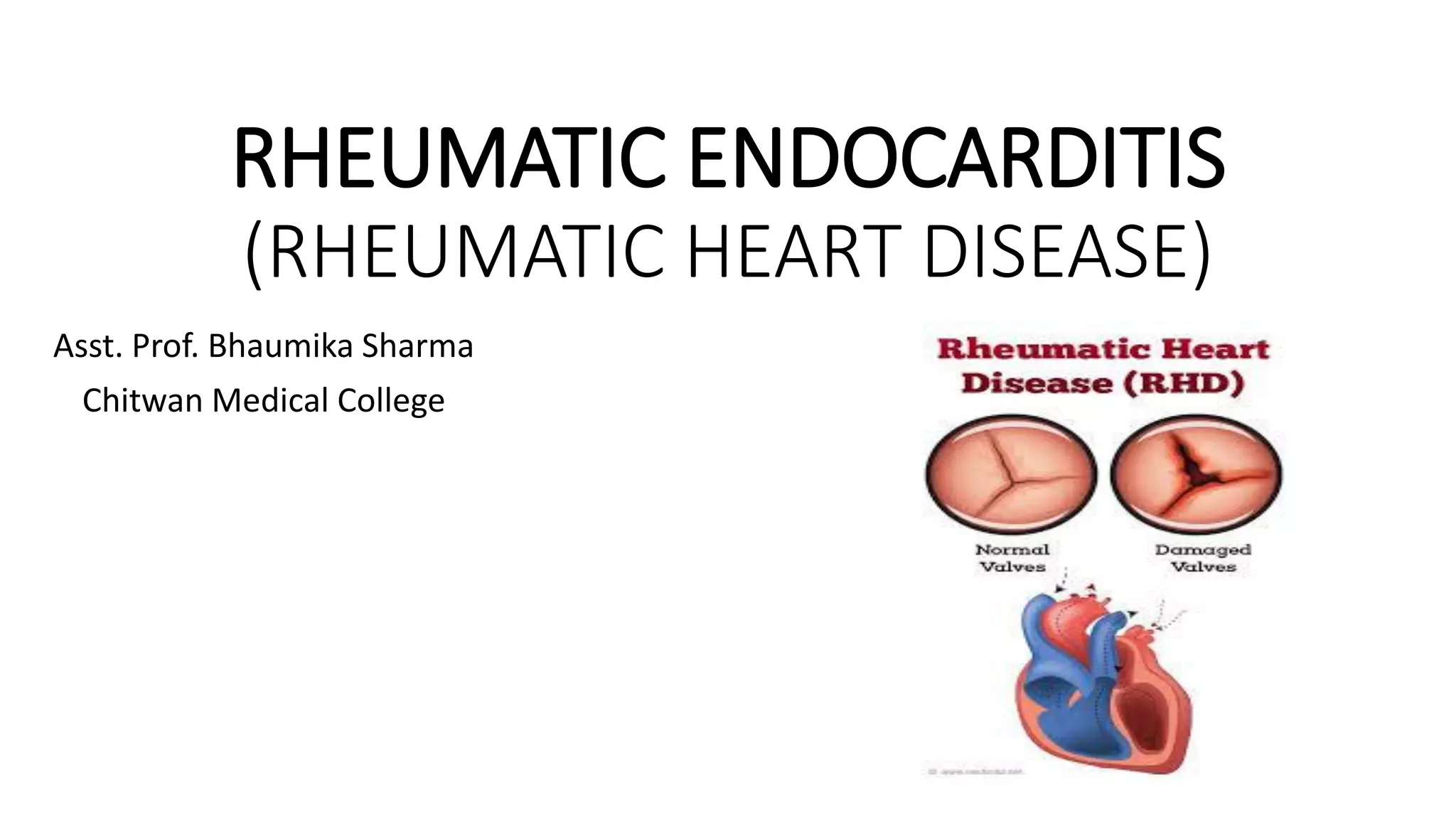 Rheumatic heart disease | PDF