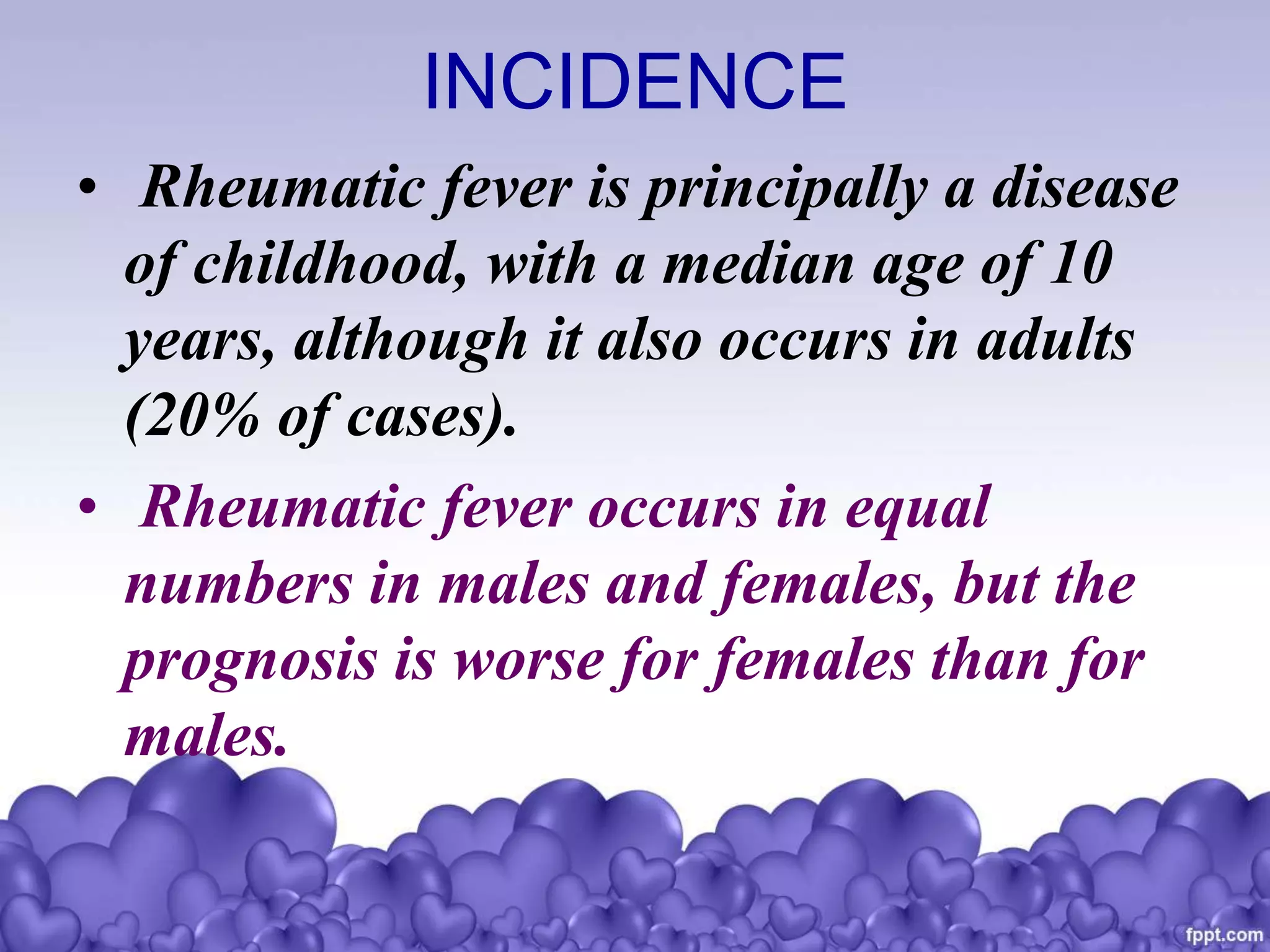 Rheumatic heart disease | PPTX