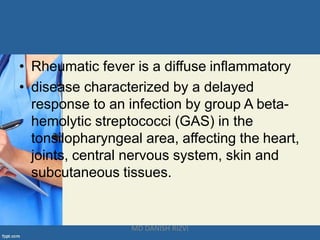 Rheumatic heart disease | PPT