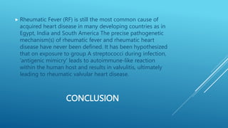 RHEUMATIC HEART DISEASE by nalubega laila | PPTX