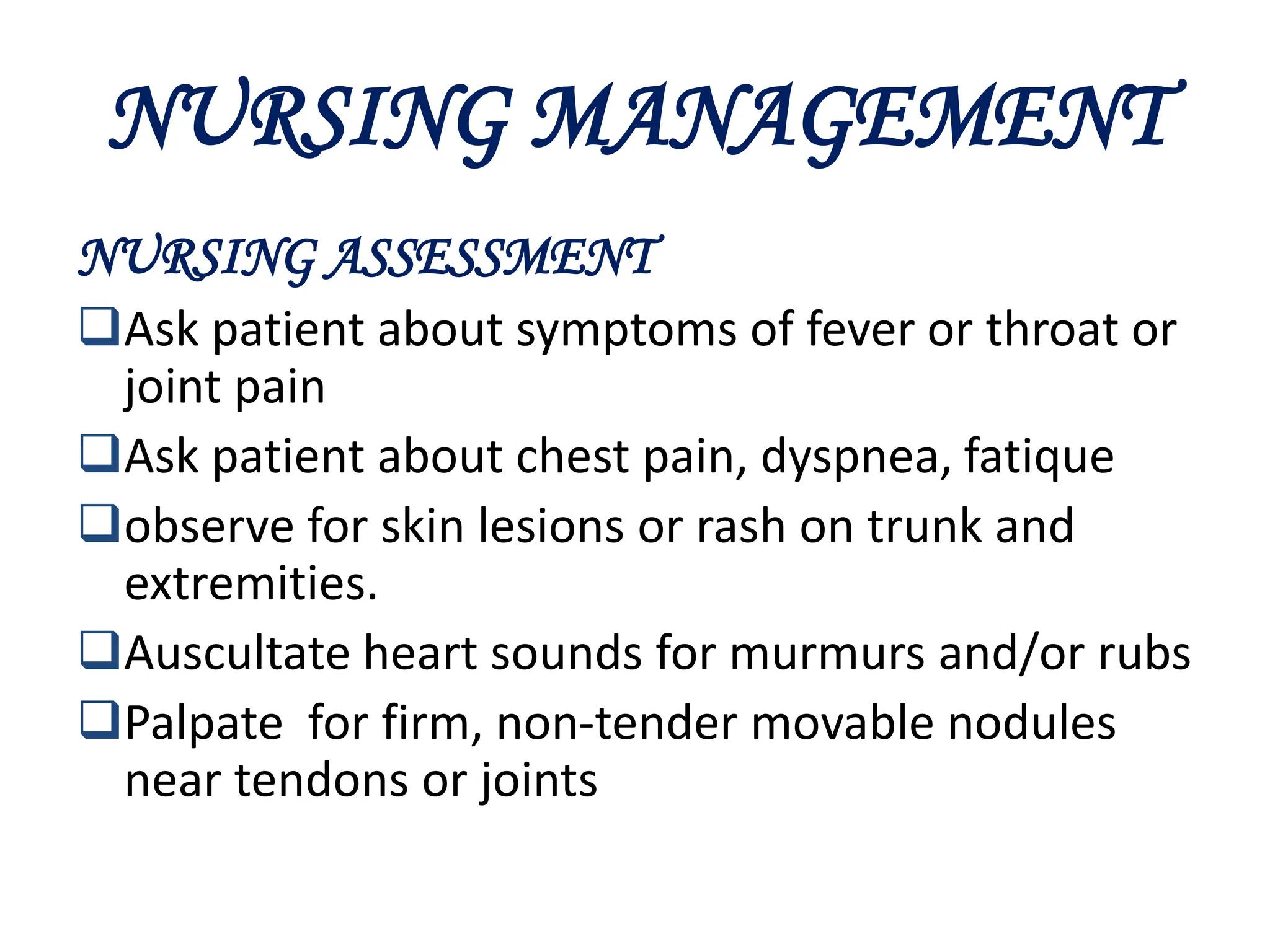 RHEUMATIC HEART DISEASE slide share presentation | PPTX