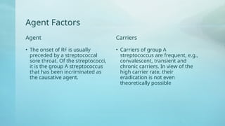 Rheumatic Heart Disease and fever .pptx
