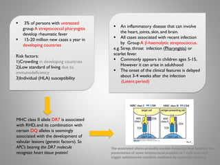 Rheumatic Heart Disease - Pathophysiology | PDF