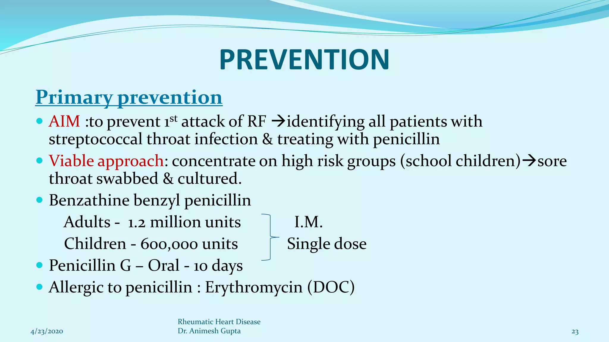 Rheumatic Heart Disease | PDF