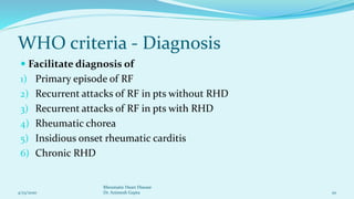 Rheumatic Heart Disease | PDF