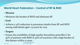 Rheumatic Heart Disease | PDF