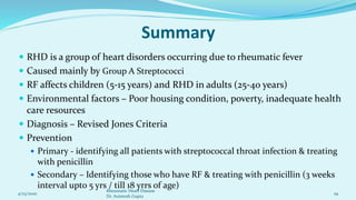 Rheumatic Heart Disease | PDF