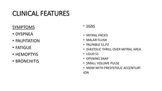 RHEUMATIC HEART DISEASE CLINICAL FEATURES AND DIAGNOSIS.pptx
