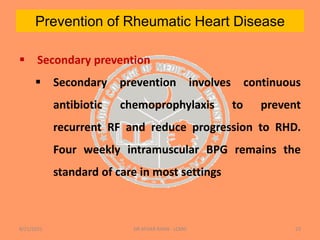Rheumatic heart disease | PPT