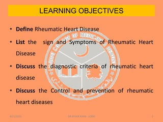Rheumatic heart disease | PPT