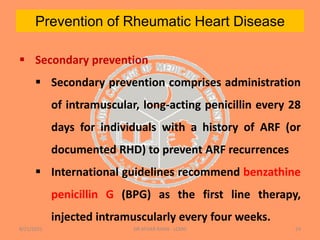 Rheumatic heart disease | PPT