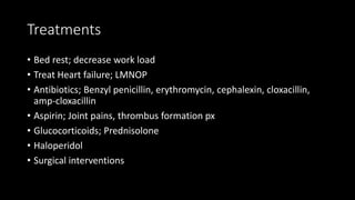Rheumatic heart disease | PPTX