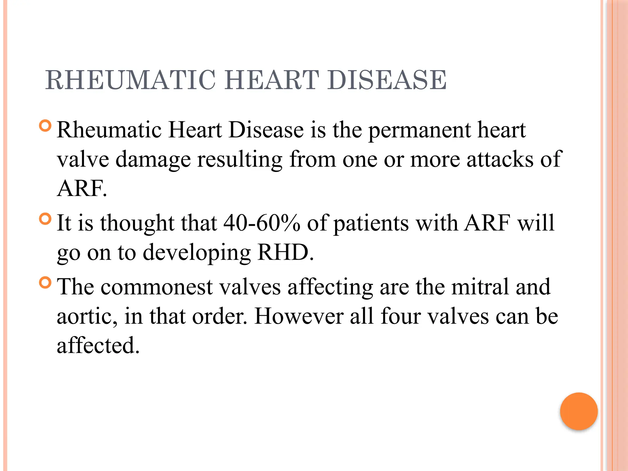 rheumatic heart disease complete notes pptx | PPT