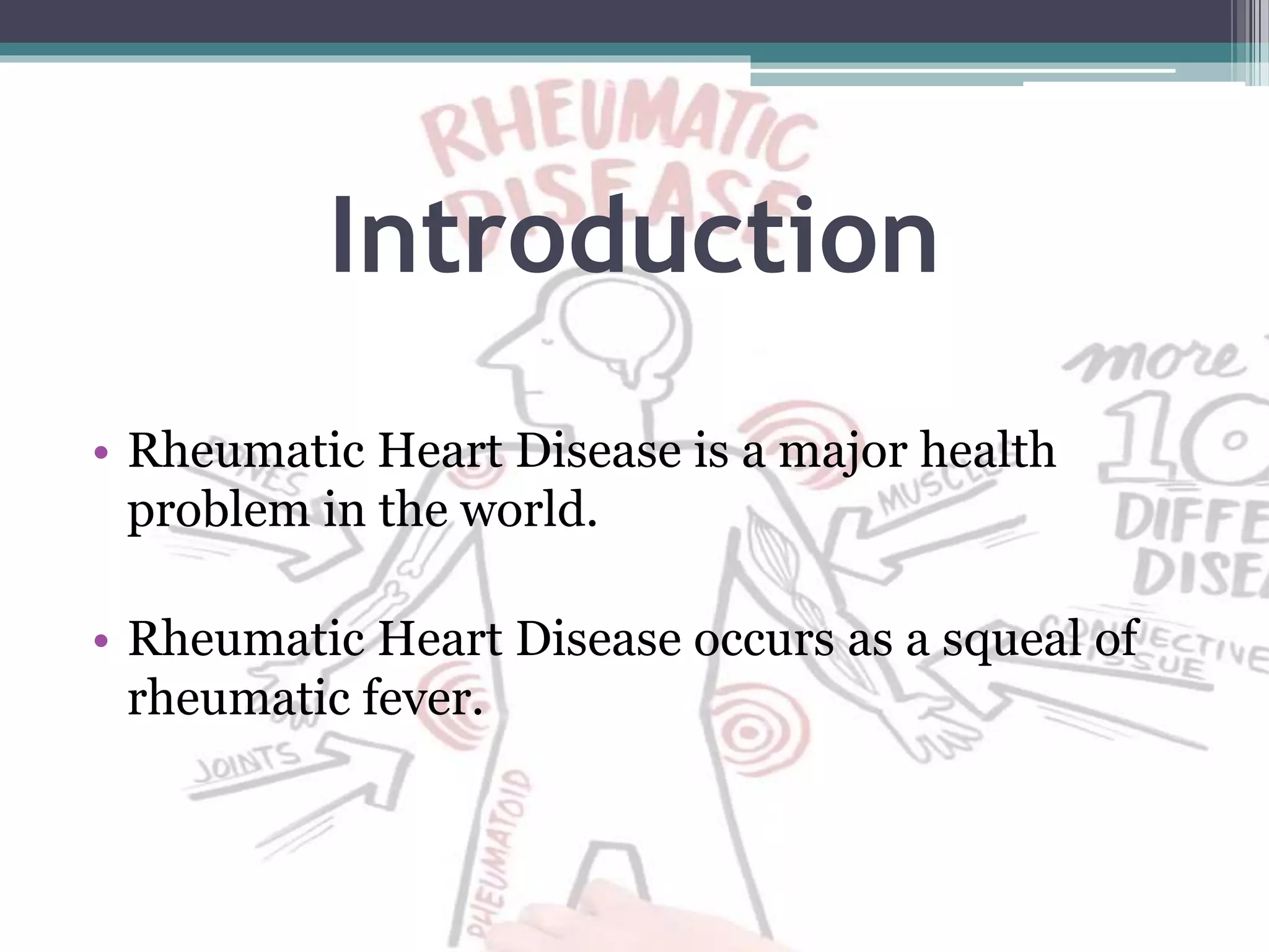 Rheumatic heart disease ppt | PPTX