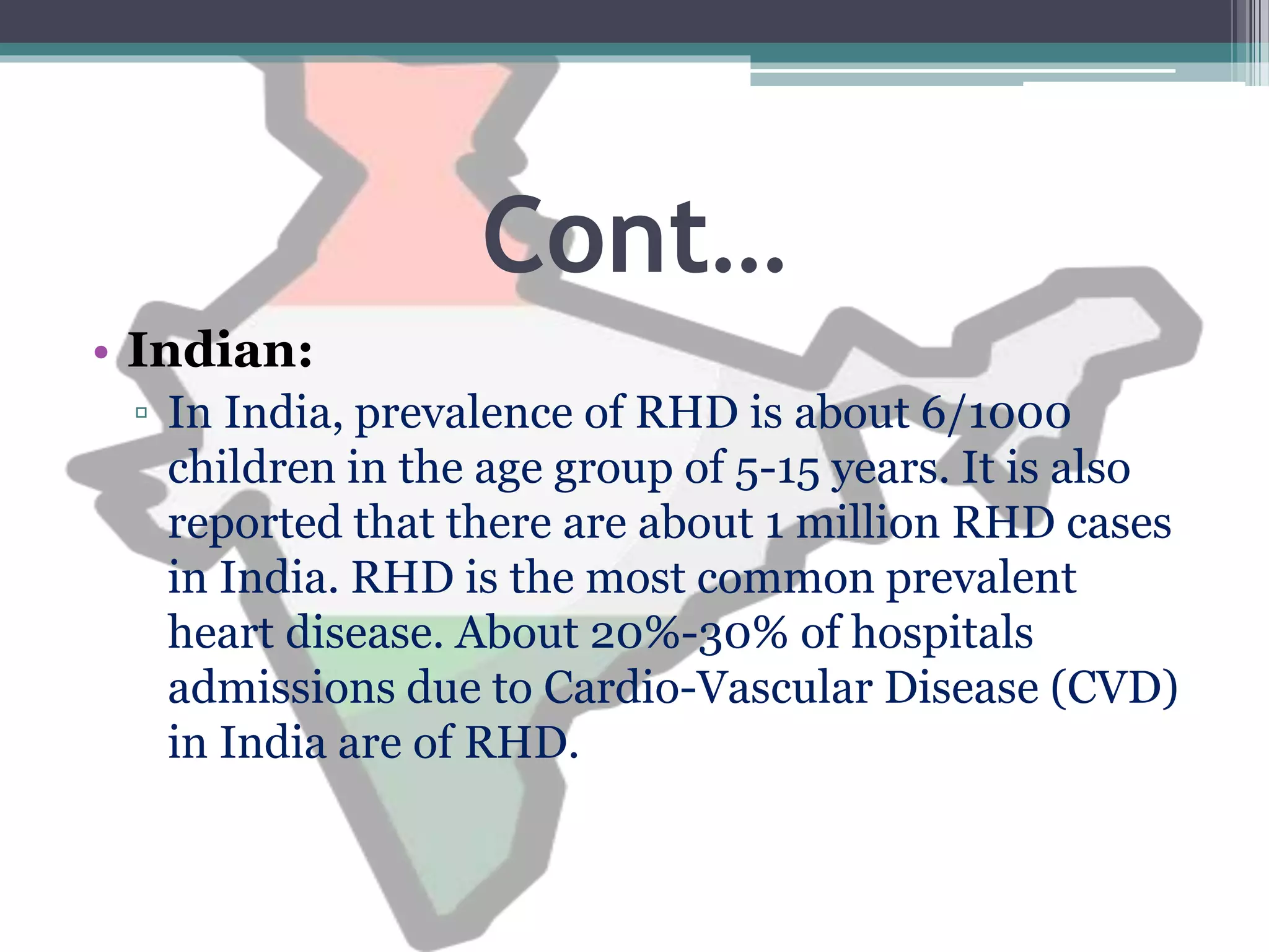 Rheumatic heart disease ppt | PPTX
