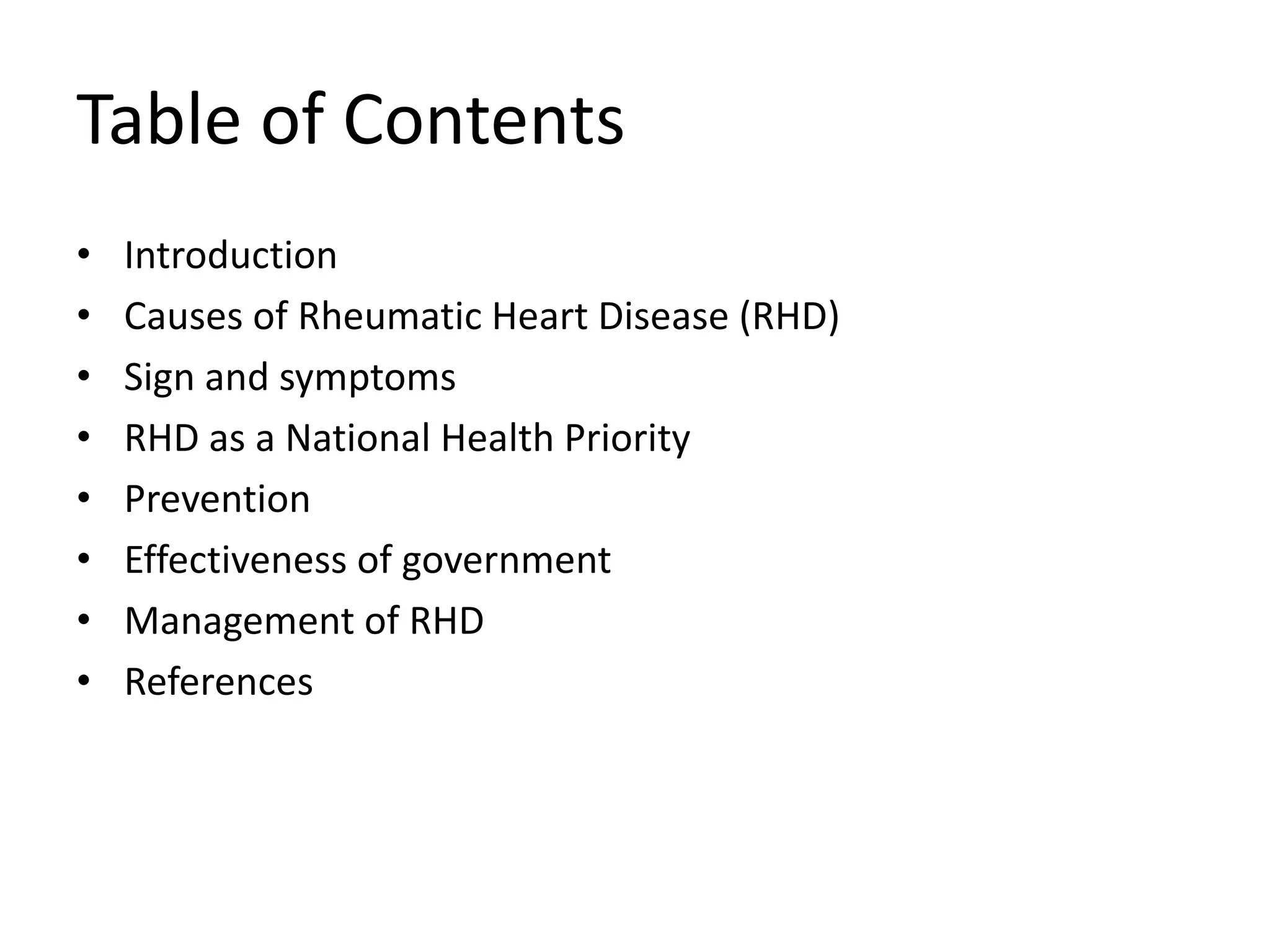 Rheumatic Heart Disease Brief Community Medicine | PPTX