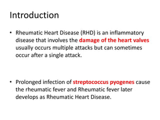 Rheumatic Heart Disease Brief Community Medicine | PPTX