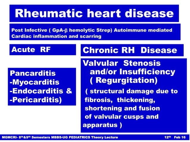Rheumatic valvular diseases - Dr. S. Srinivasan | PPTX | Heart and ...