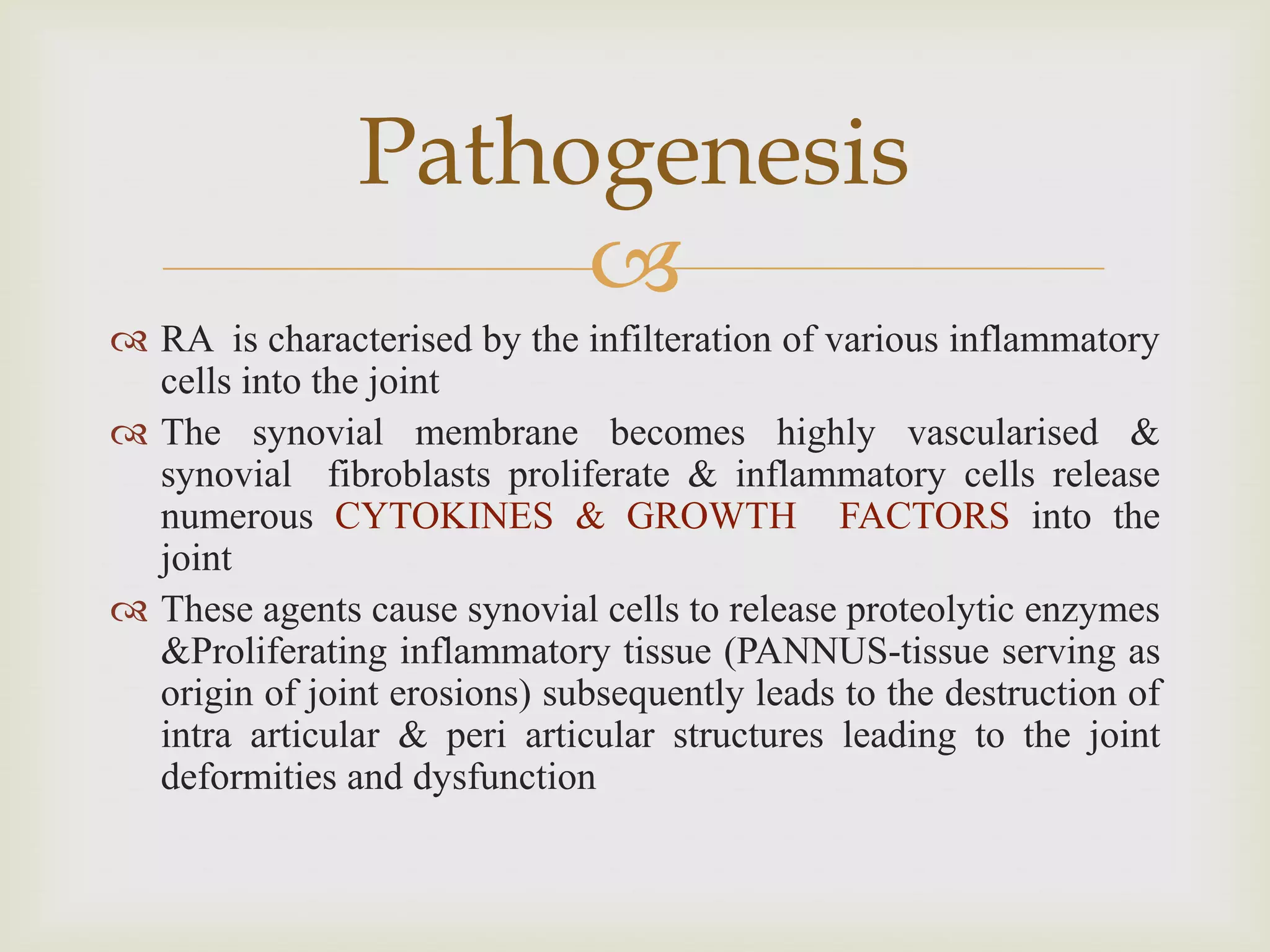 RA Rheumatoid Arthritis | PPTX