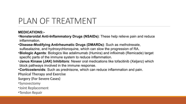 Rheumatoid Arthritispptx Ppt By Arun Kumar Dutta Pptx 2235